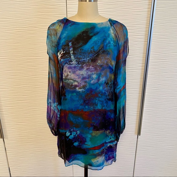 Cache | Dresses | Cache Silk Dress | Poshmark